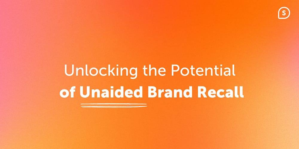 Measuring Unaided Recall: Why You Should (and How)