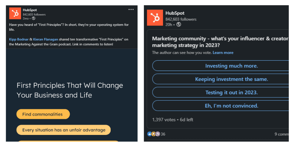 45 Social Media Content Examples for 2023 (Paid & Organic)