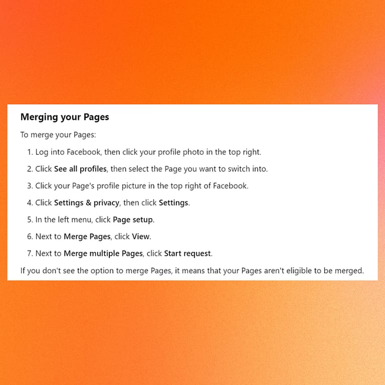 How to Merge Social Media Accounts: The Full Guide